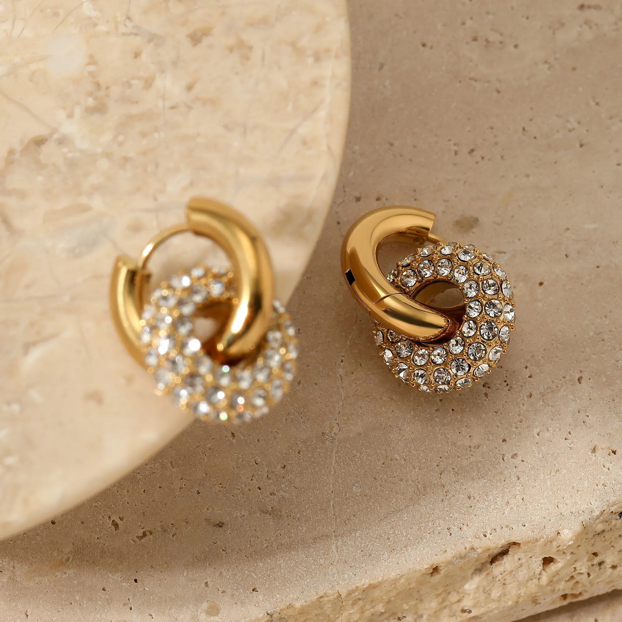 Valerine Timeless Hoops - Ivara Jewels
